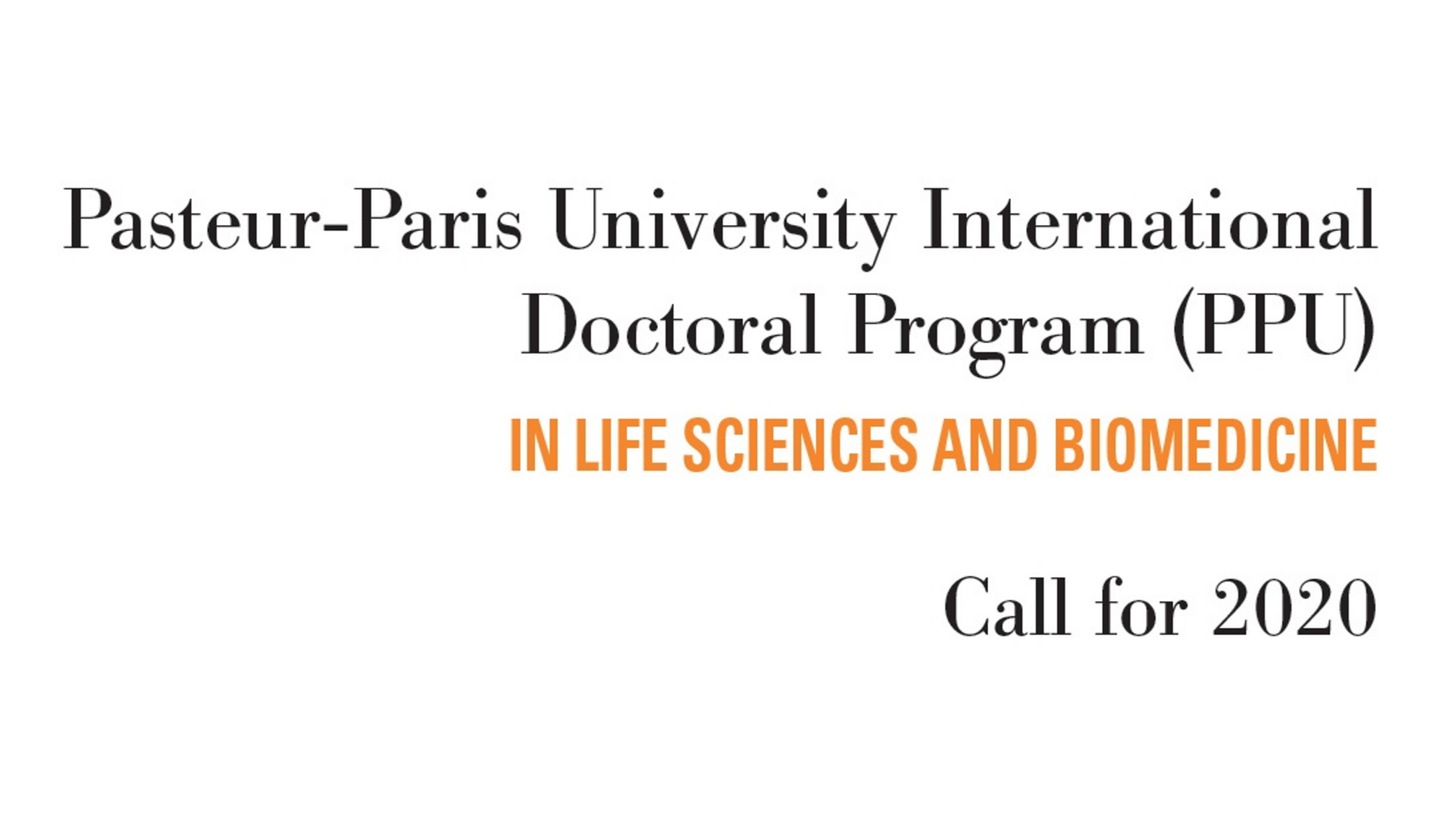Concurso para doutoramento no Institut Pasteur em Paris - Institut ...